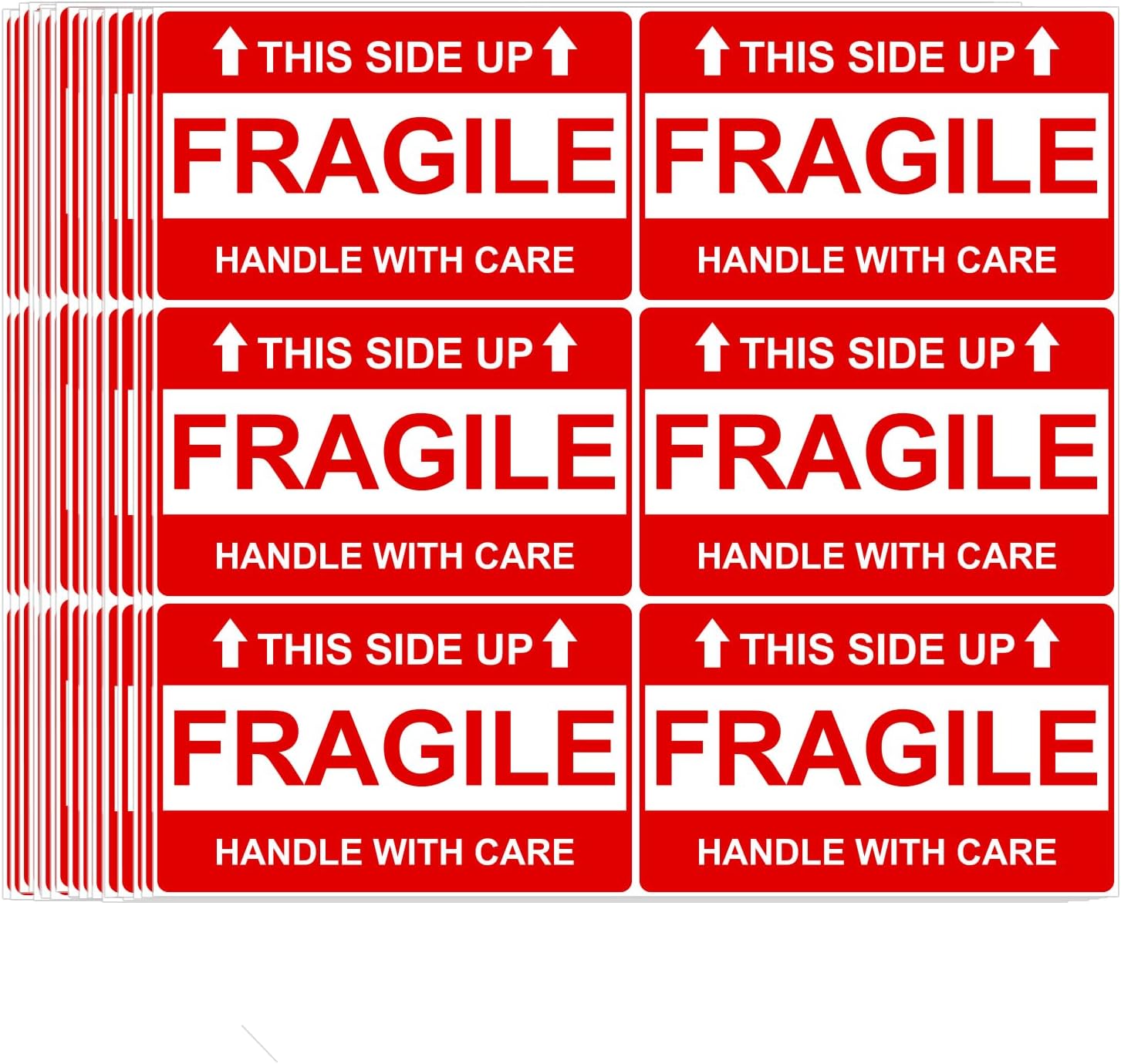 Amazon.com : AveneMark 210 Pcs Fragile Stickers, 3x5 Inch Fragile ...