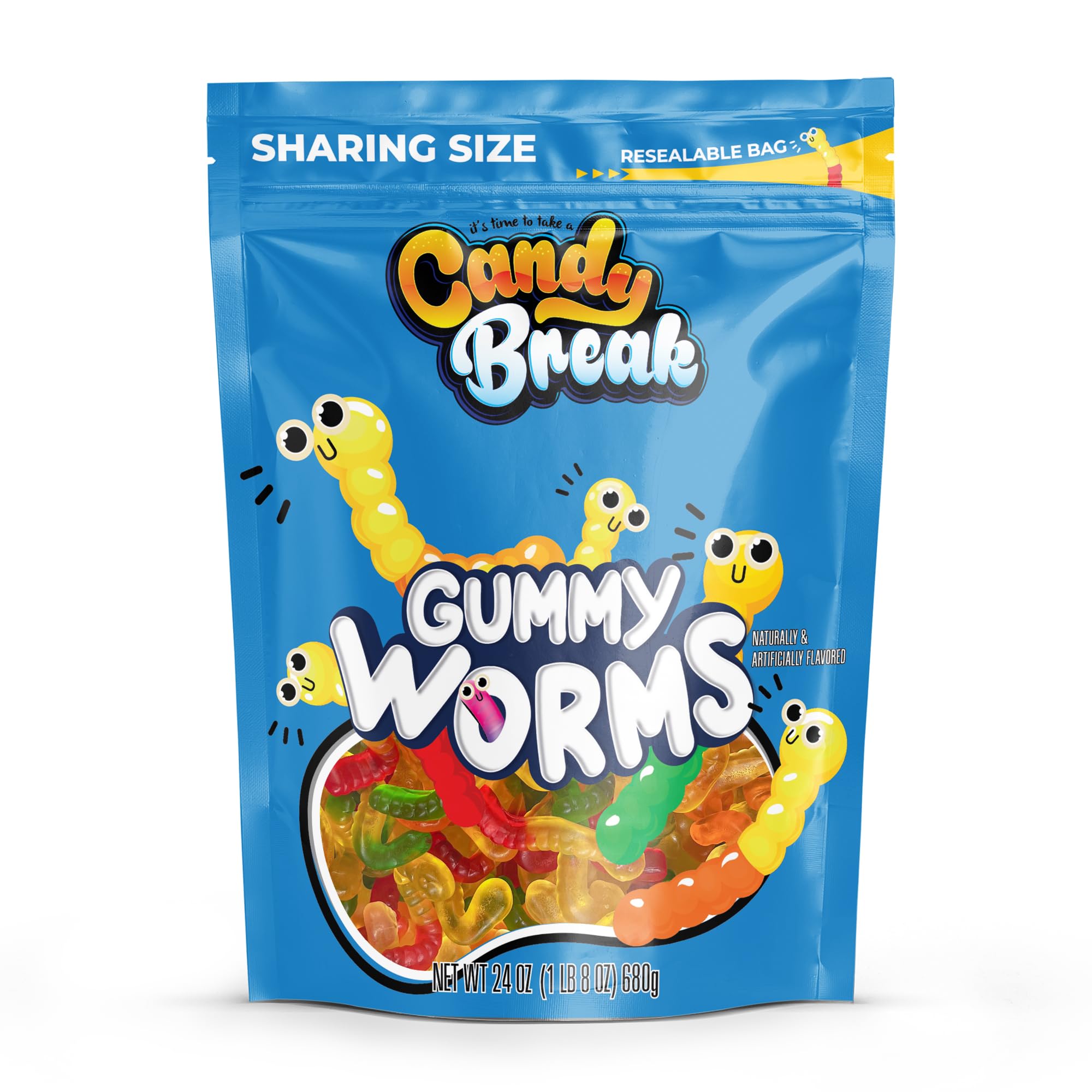 Gummy Worms Package Big Gummy Bears: 18 Times Larger Than Regular