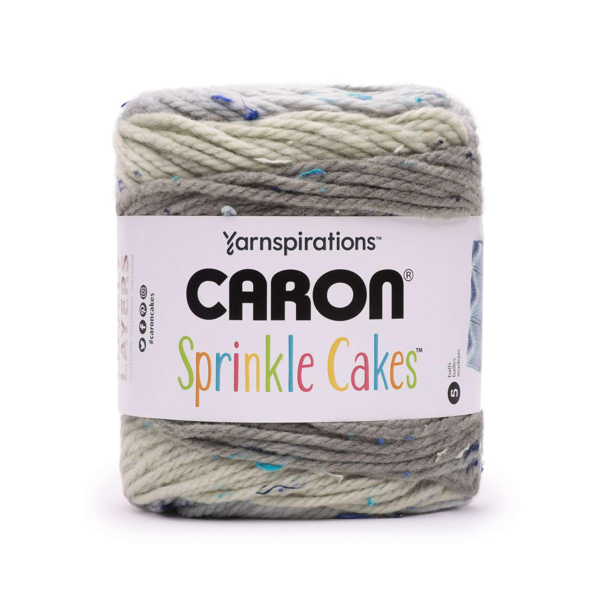 Amazon.com: Caron Sprinkle Cakes, Raspberry Truffle, 8 ounces/227 g ...