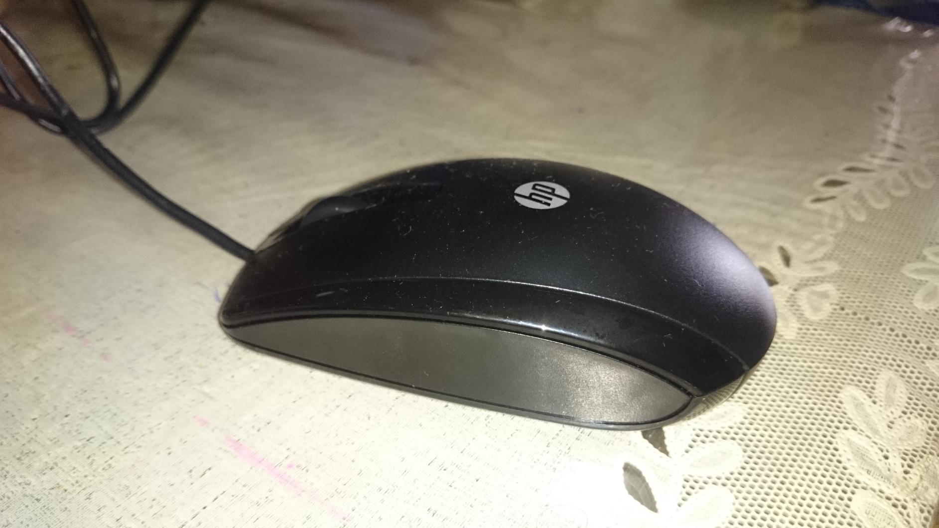 Amazon.in: Buy HP X500 Wired USB Optical Mouse with 3 Buttons Clickable ...