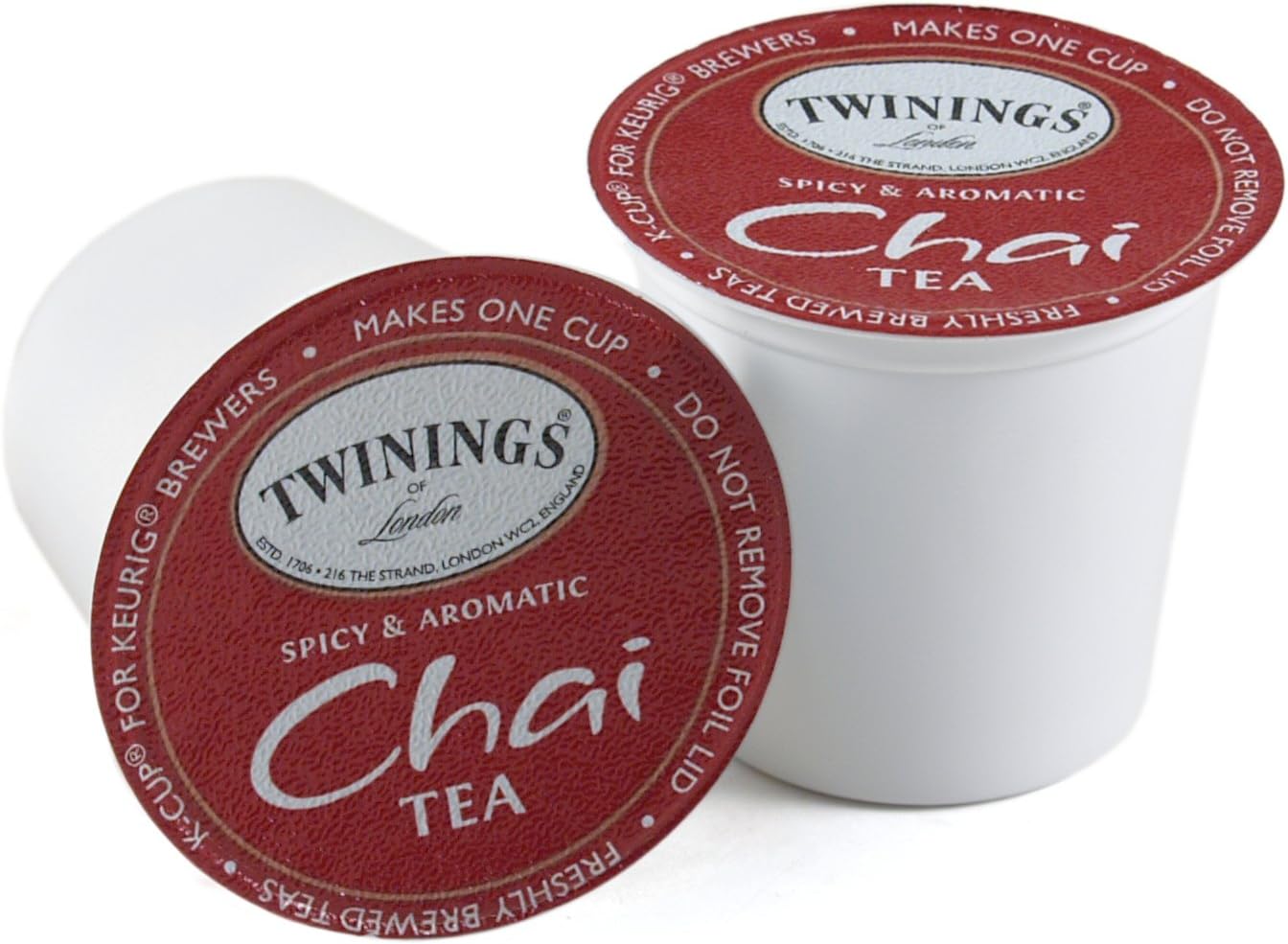 Amazon.com : Twinings Chai Tea Single Serve Keurig K-Cup Pods, 144 ...