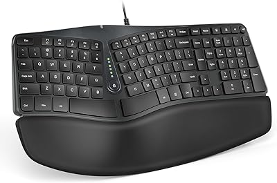 Amazon.com: X9 Performance Split Wireless Keyboard with Trackball ...