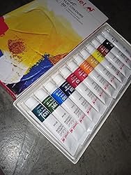 Camel Acrylic Color Box - 20ml Tubes, 12 Shades : Amazon.in: Home & Kitchen