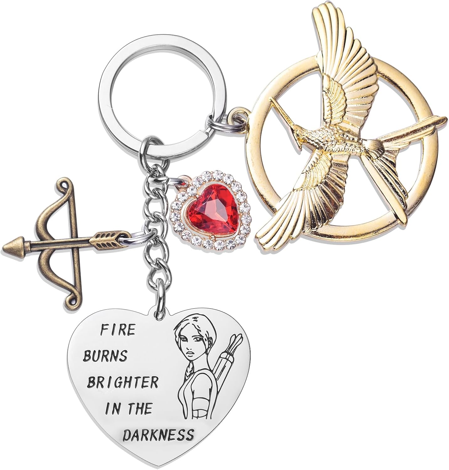 Amazon.com: Melix Home Inspirational Keychain Archery Gifts For Teen ...