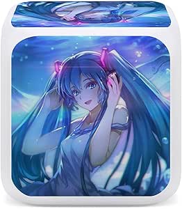 Amazon.co.jp: Hatsune Miku Alarm Clock, Character, Table Clock, Digital ...