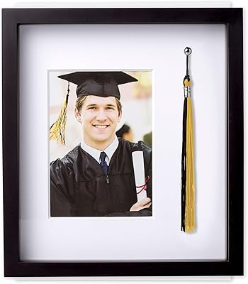 Amazon.com - Lawrence Frames Black Graduation Frame - Customizable Year ...