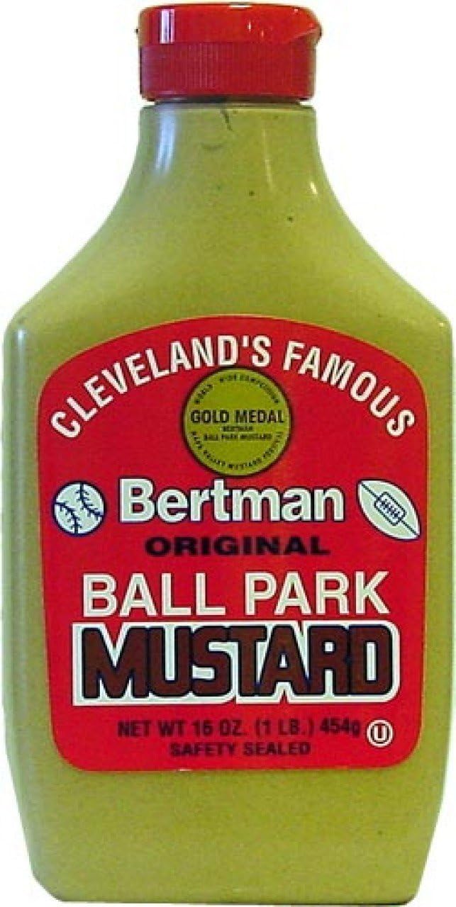 Amazon.com : Bertman Original Ball Park Mustard, 16 oz : Everything Else