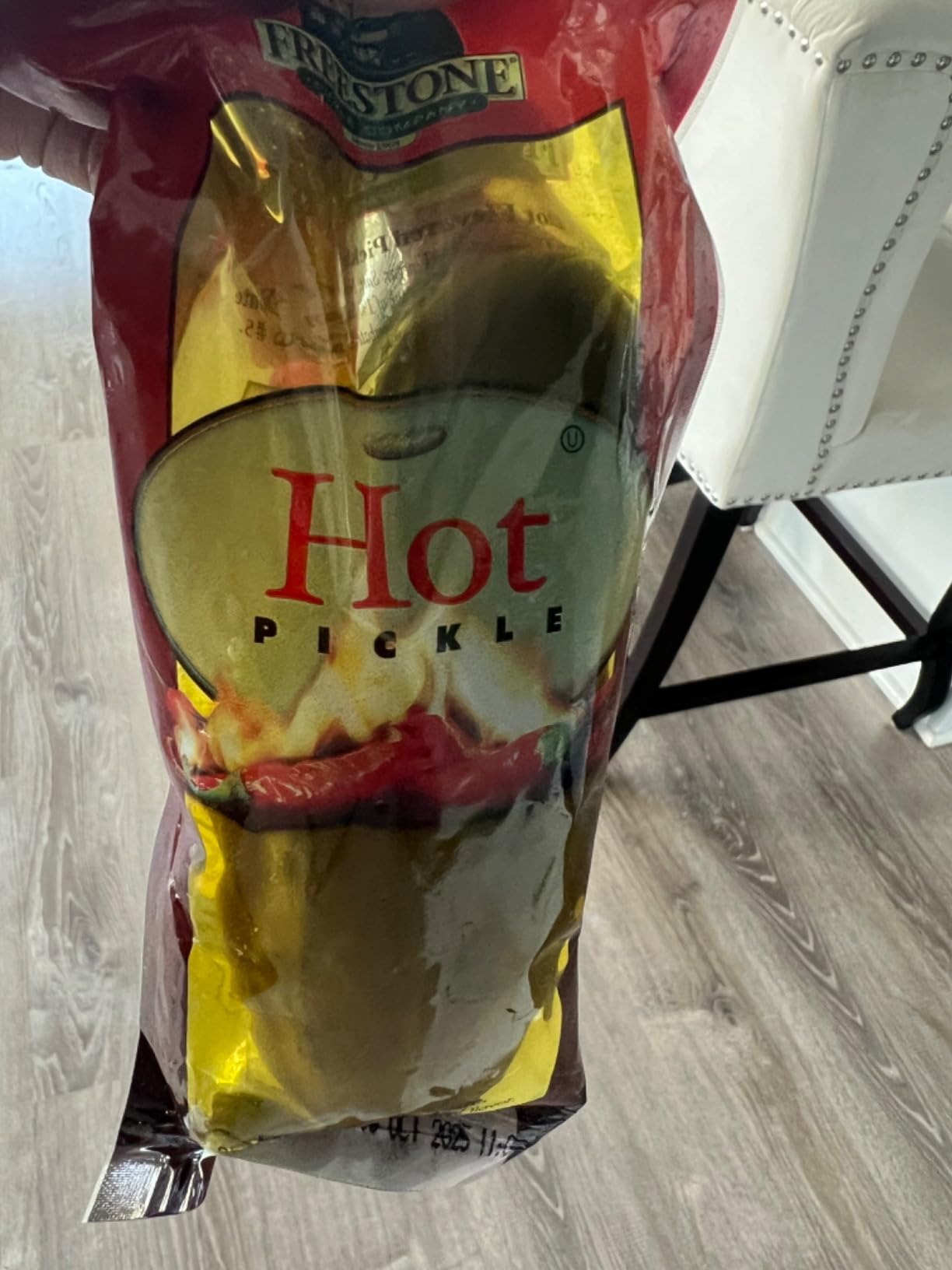 Amazon.com : Freestone Pickle Company Hot Jumbo Pickle Individually ...