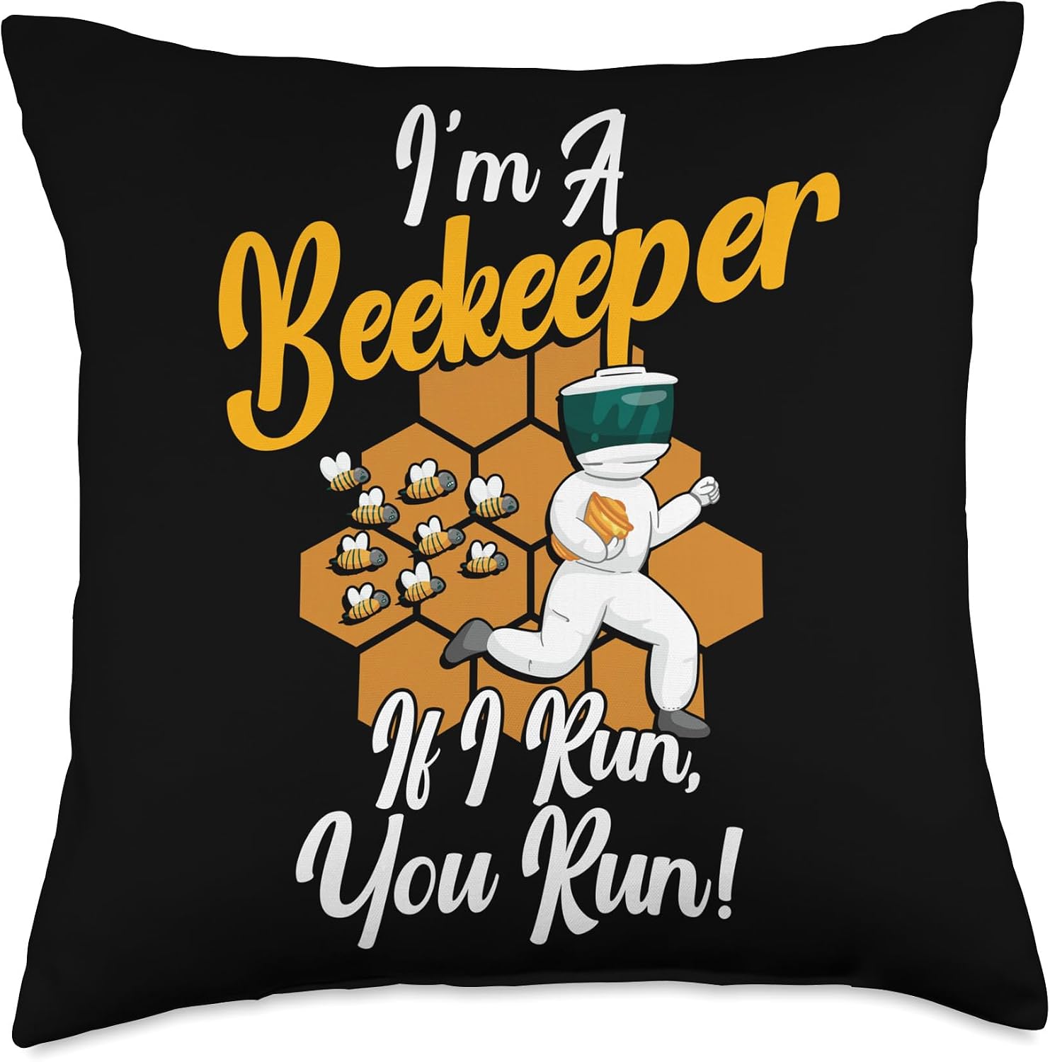 Amazon.com: Beekeeping Apiculturist Bee Lover Beekeeper If I Run You ...