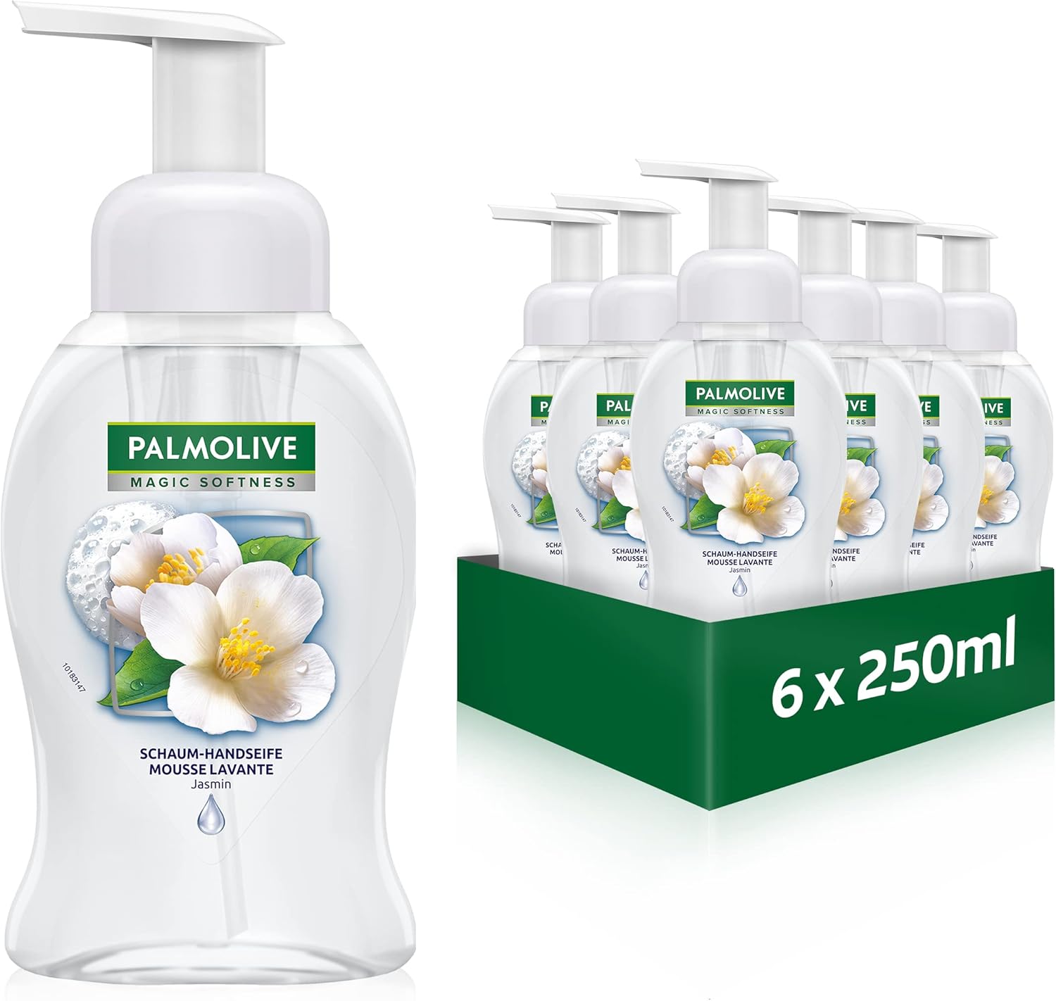 Palmolive Magic Softness Jasmine, 6 x 250ml - Foam Hand Soap for ...