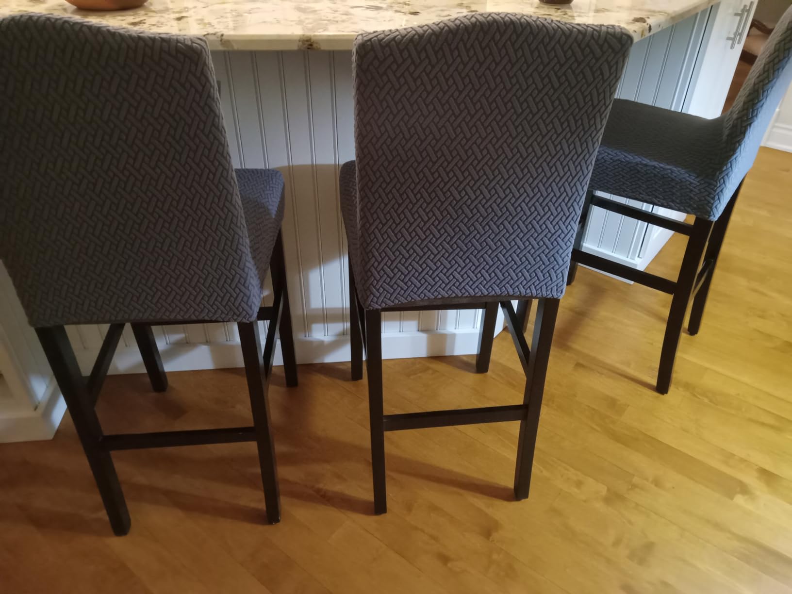 Gollense 4 Pack Stretch Bar Stool Covers Pub Counter Stool Chair Covers ...
