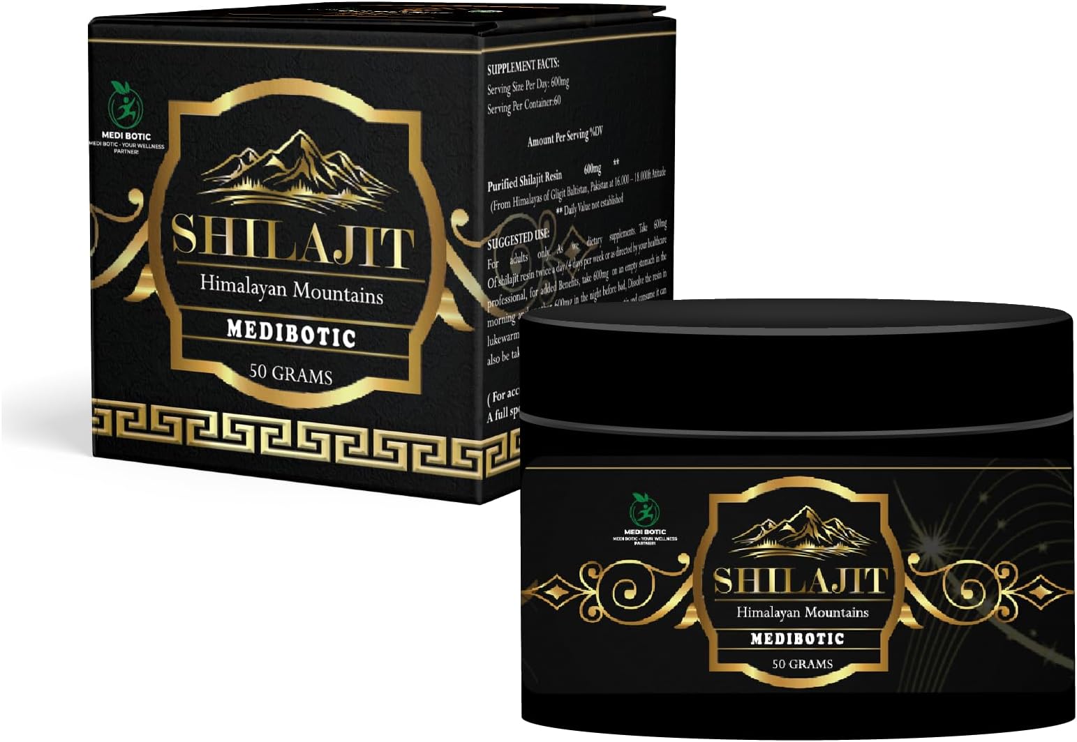 Amazon.com: Pure Himalayan Organic Shilajit Resin 60 Grams - Gold Grade ...