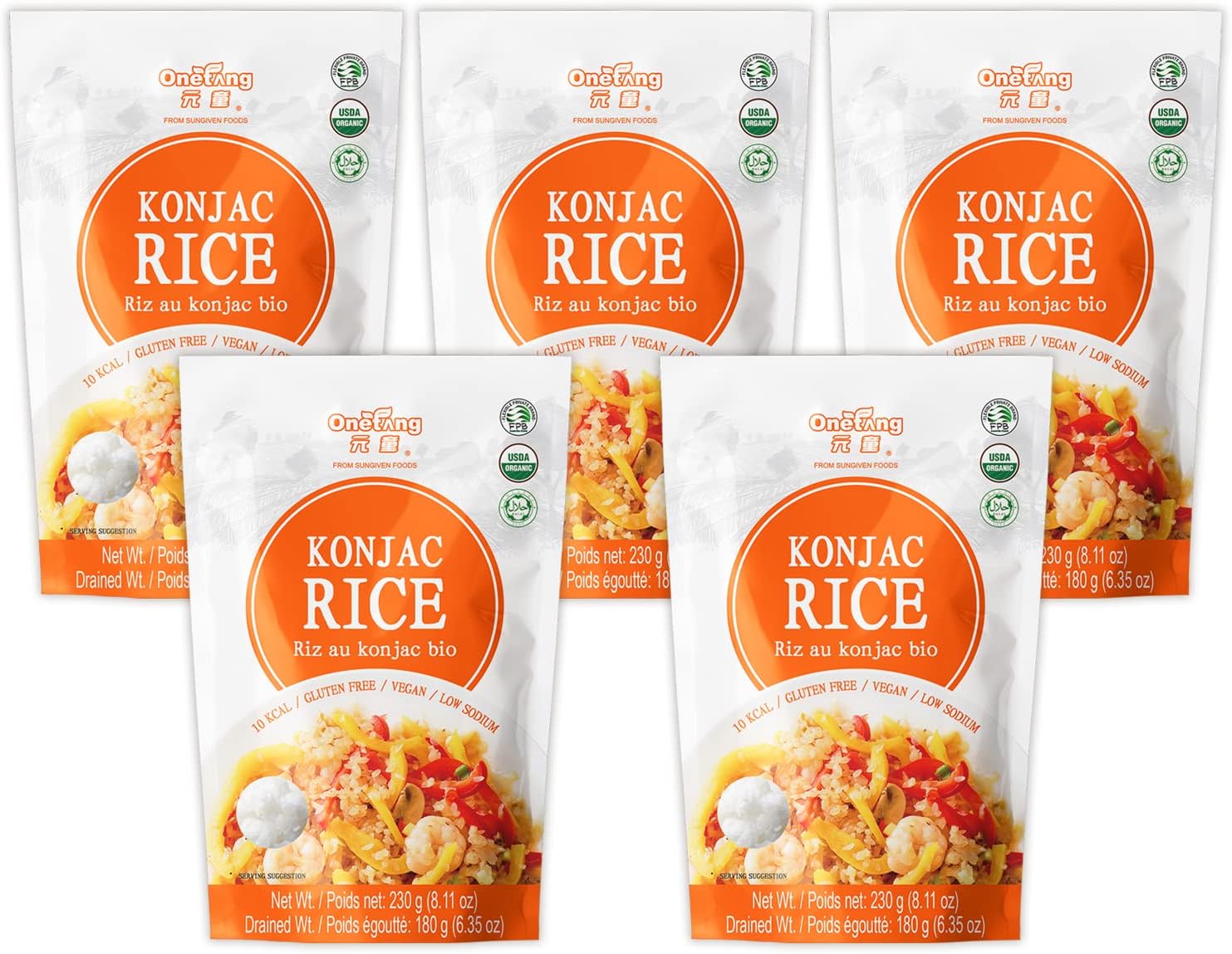 Amazon.com : Miracle Noodle Miracle Rice - Konjac Rice, Keto Rice ...