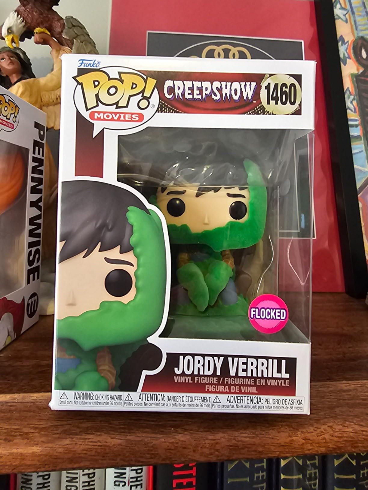Amazon.com: Funko Pop! Creepshow - Jordy Verrill 1460 Flocked Figurine ...