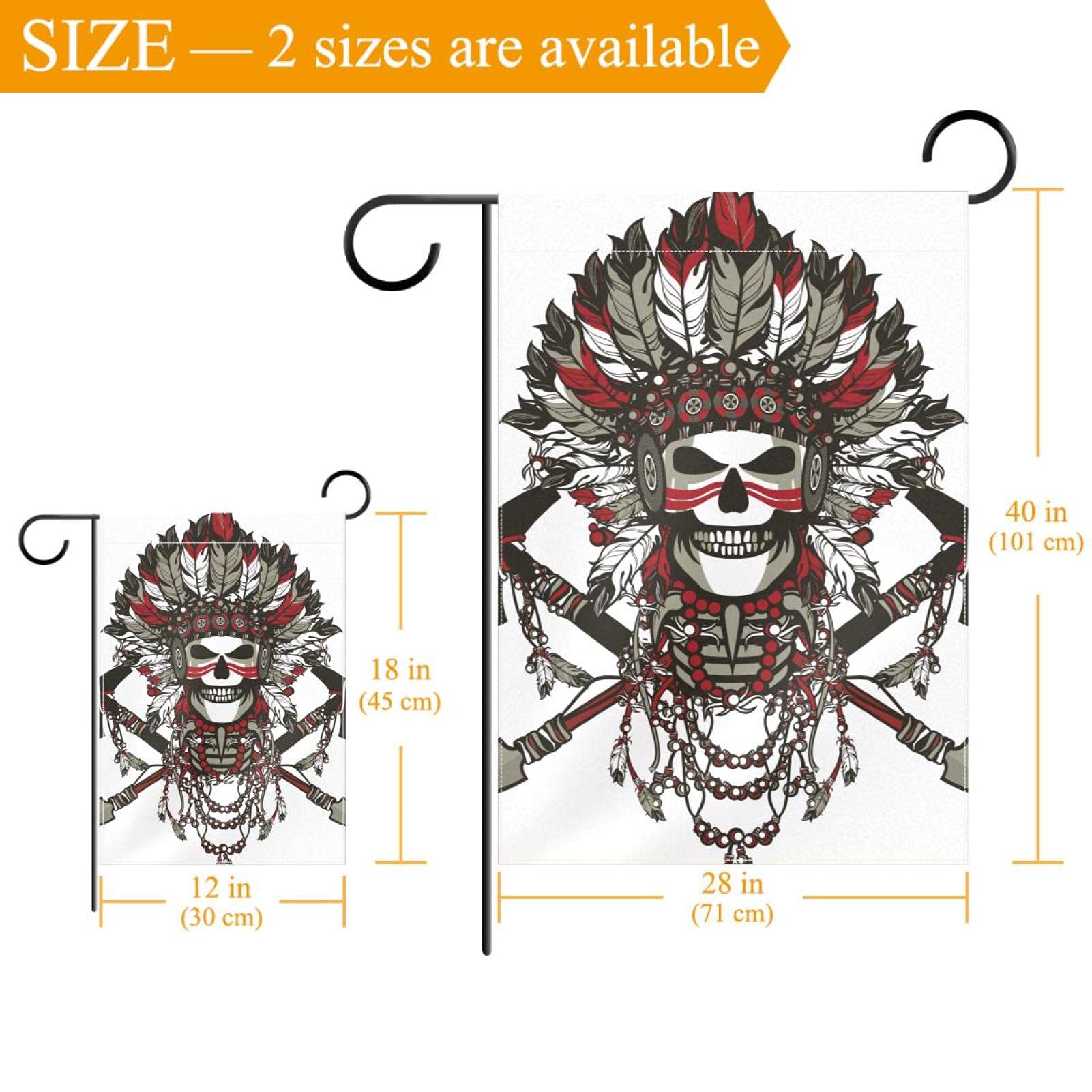 Skull Tribal Banner