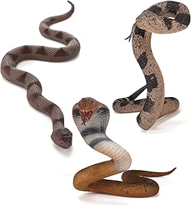 Amazon.com: Ultra-Realistic Rubber Snakes Keep Birds Away, 3 PCS ...