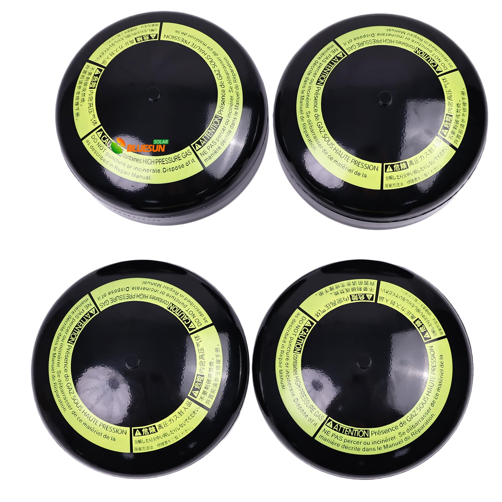 BLUESUNSOLAR Set of 4 Suspension Accumulator 49141-60010 49151-60010 ...