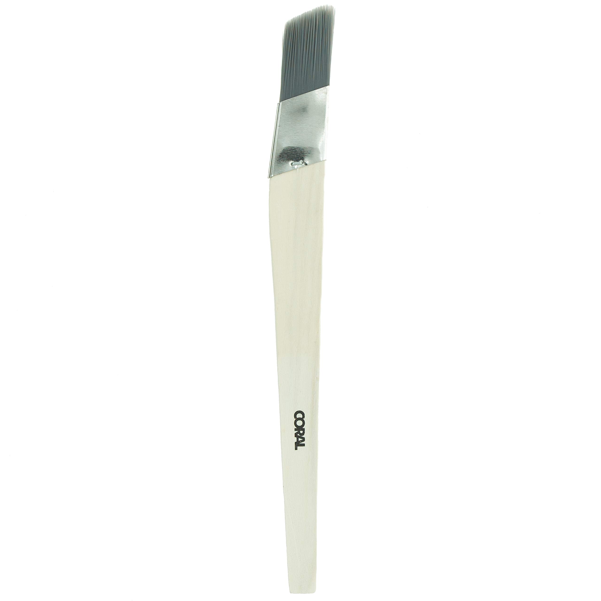 Coral 33474 Precision Angled Lining Fitch Paint Brush with Platinum ...