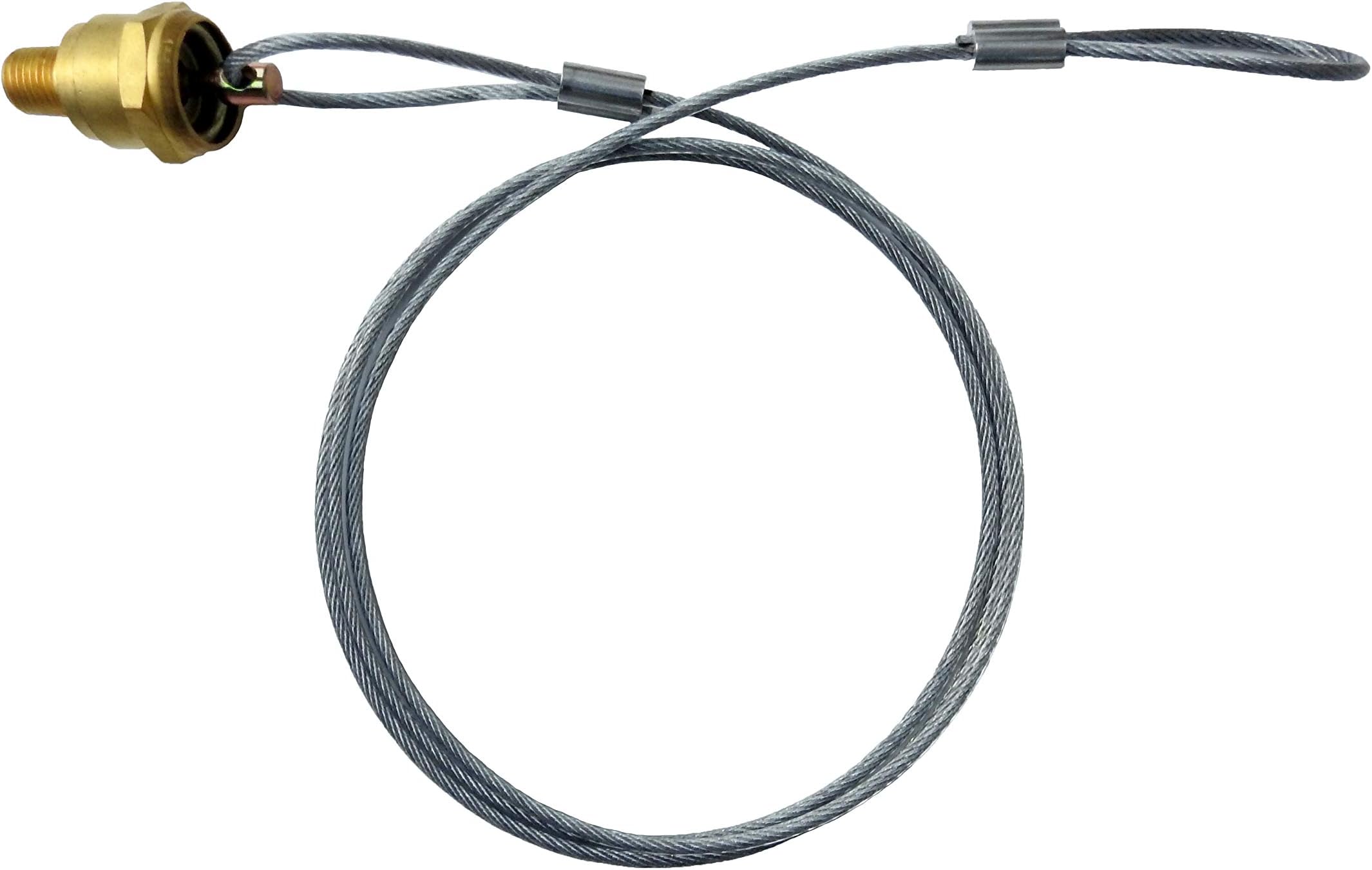 Amazon.com: 2 Pack of ¼” NPT Air Tank Drain Valve with 60" Cable, Air ...