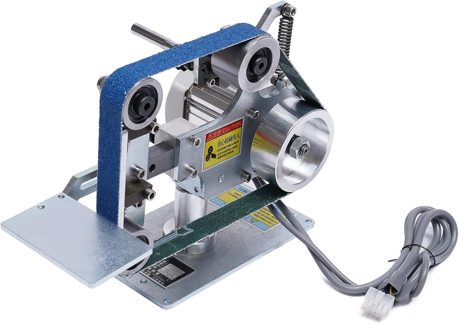 550W Abrasive Belt Machine 30'' x 1'' DIY Desktop Belt Sander Vertical ...