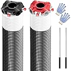 Amazon.com: GarageSpringF2C One Pair of 2 inch Garage Door Torsion ...