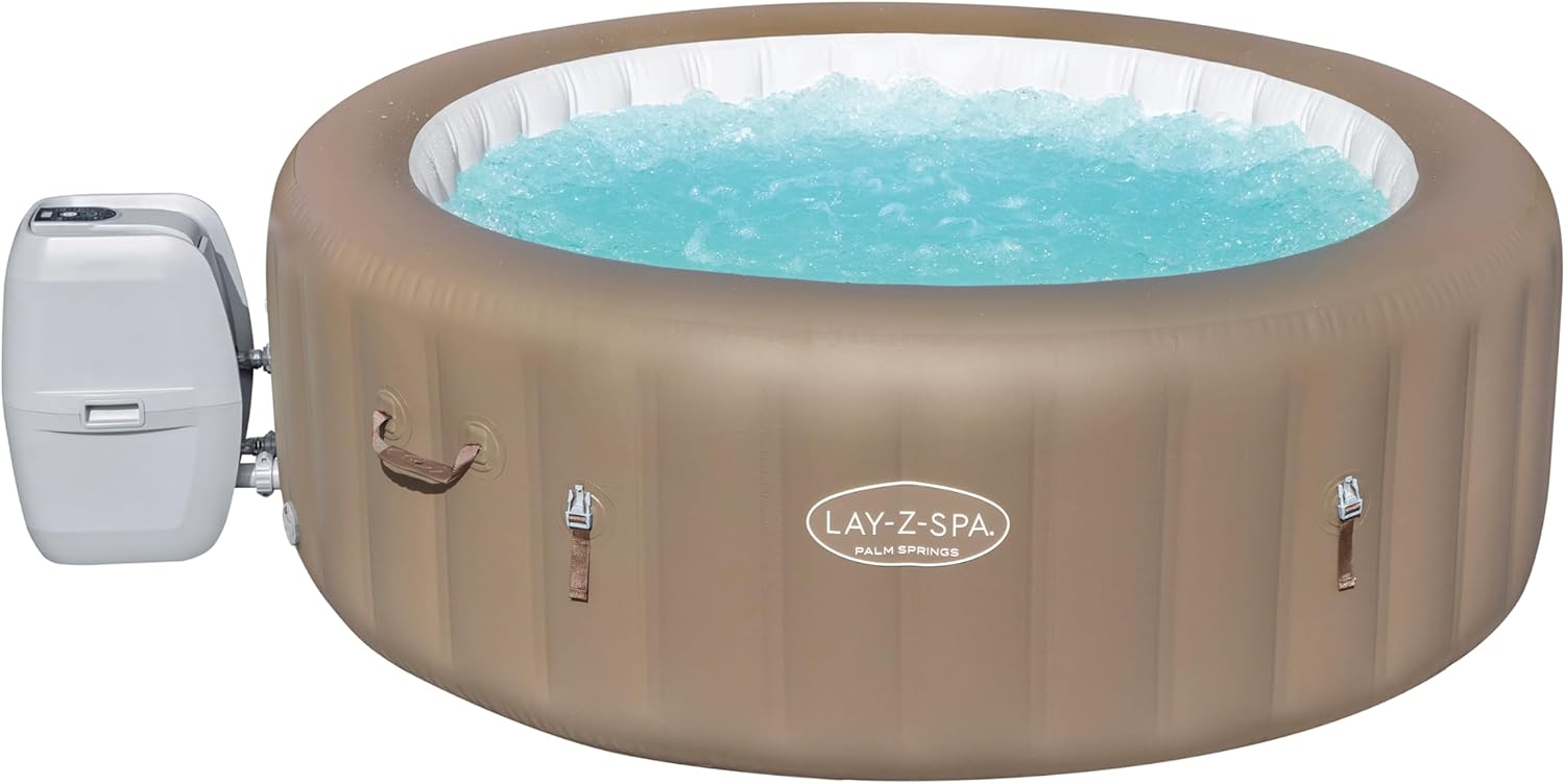 Bestway 60017-6 Minipiscina idromassaggio Gonfiabile Palm Springs Lay-Z ...