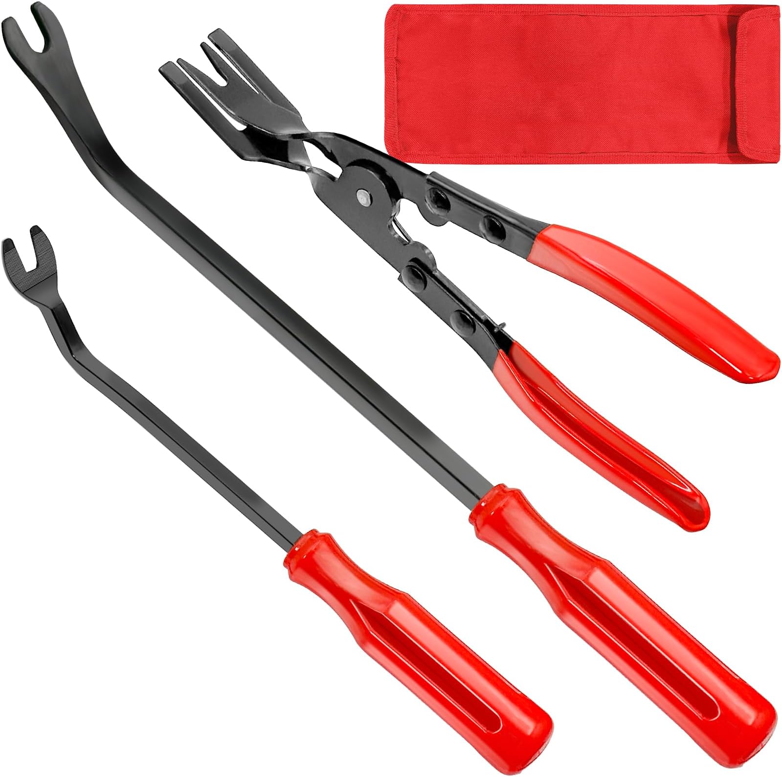 Amazon.com: AUCELI 3Pcs Clip Pliers Set Auto Trim Removal Tool Kit, Car ...