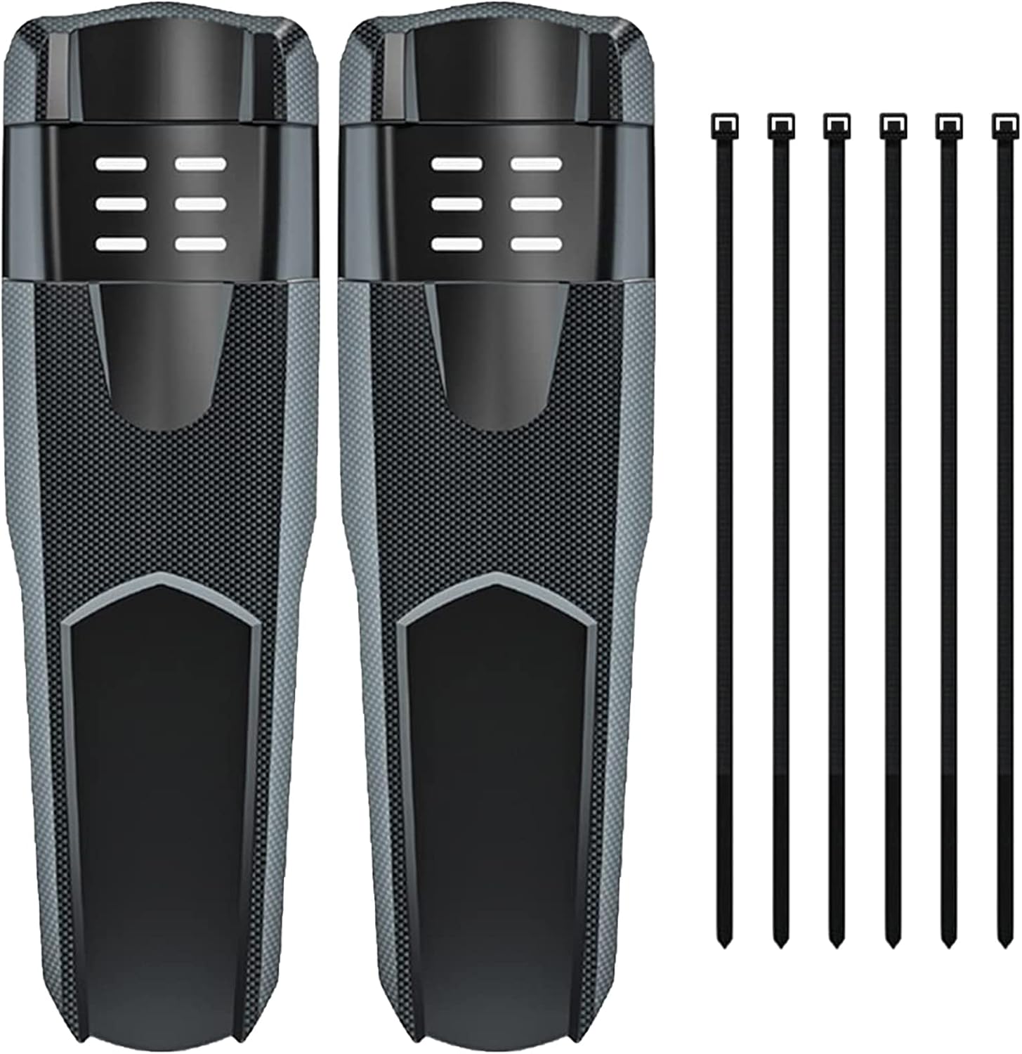 Kingsea 2PCS Mountain Bike Mud Guard,Adjustable Carbon Fiber MTB ...