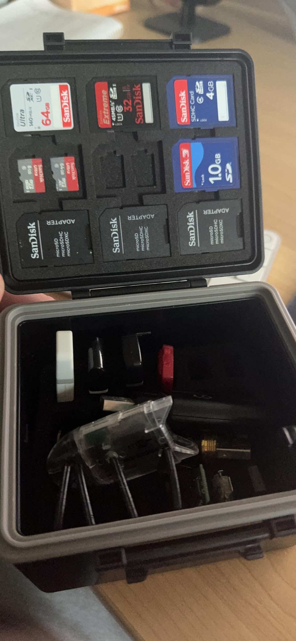 JJC USB Flash Drive Memroy Stick U Disk Case Holder Bag Storage ...