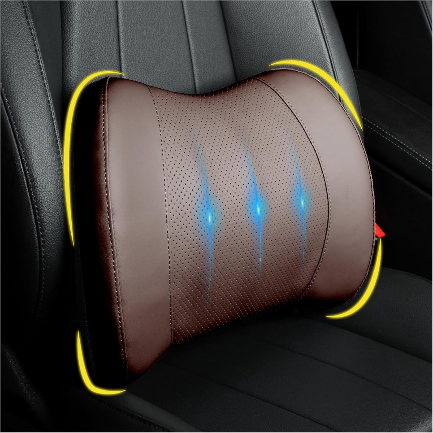 Amazon.com: Lofty Aim Lumbar Support Pillow for Car, Memory Foam Lumbar Pillow for Lower Back ...