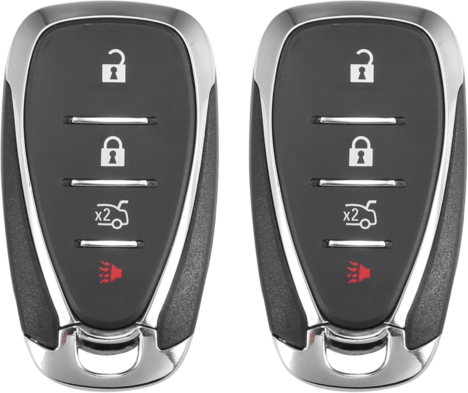 Amazon.com: X AUTOHAUX Car 4 Button Car Keyless Entry Remote Control ...