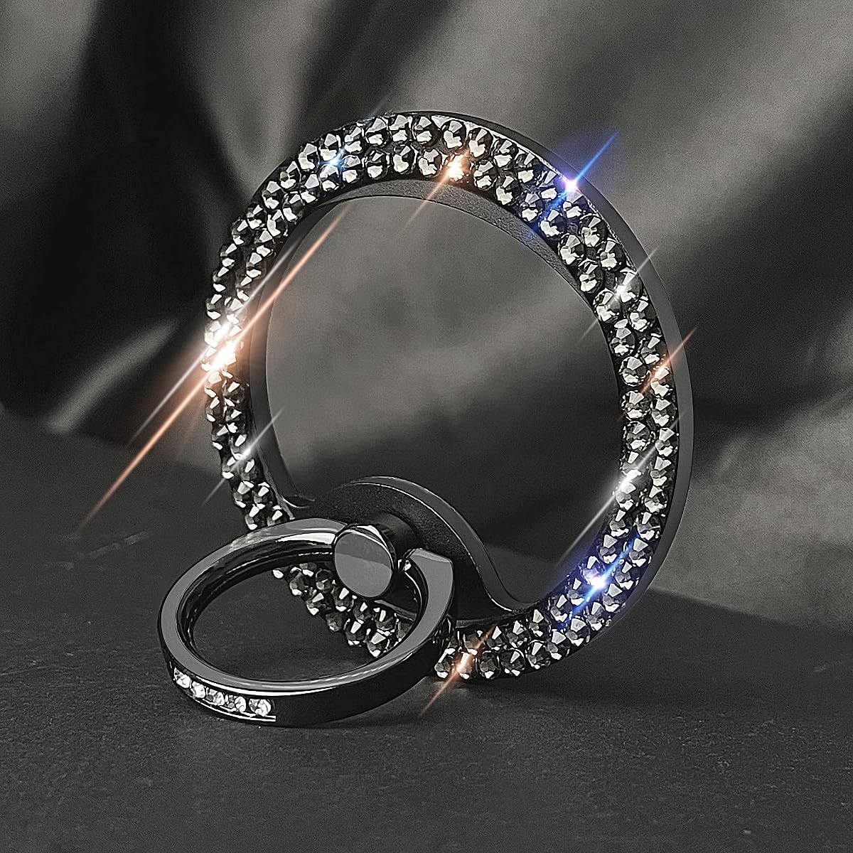 Amazon.com: Bling Magnetic Cell Phone Ring Holder Grip Compatible with ...
