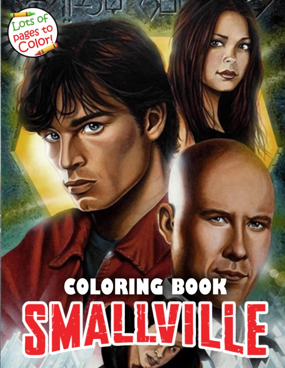 Buy Smallville Coloring Book: A Great Coloring Book With Many ...