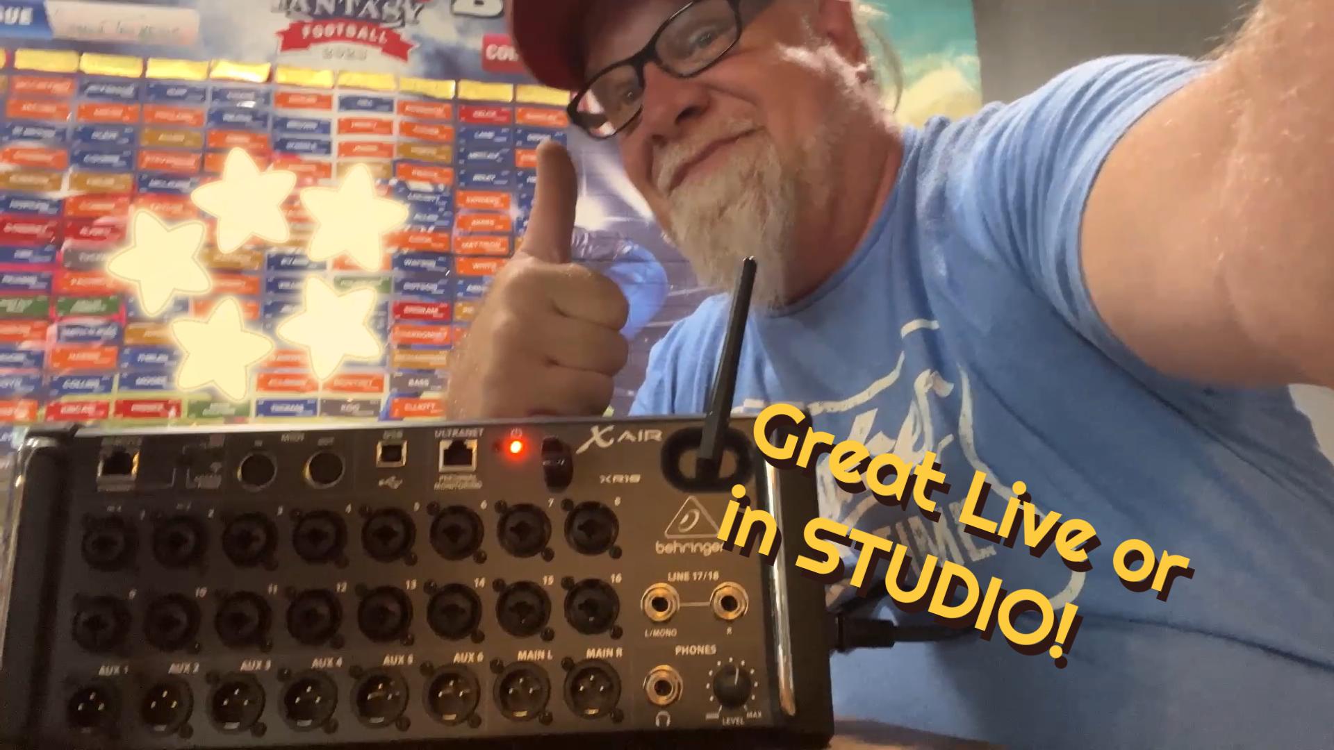 Watch The Behringer XR18 is great. Ive used Live and in studio on ...