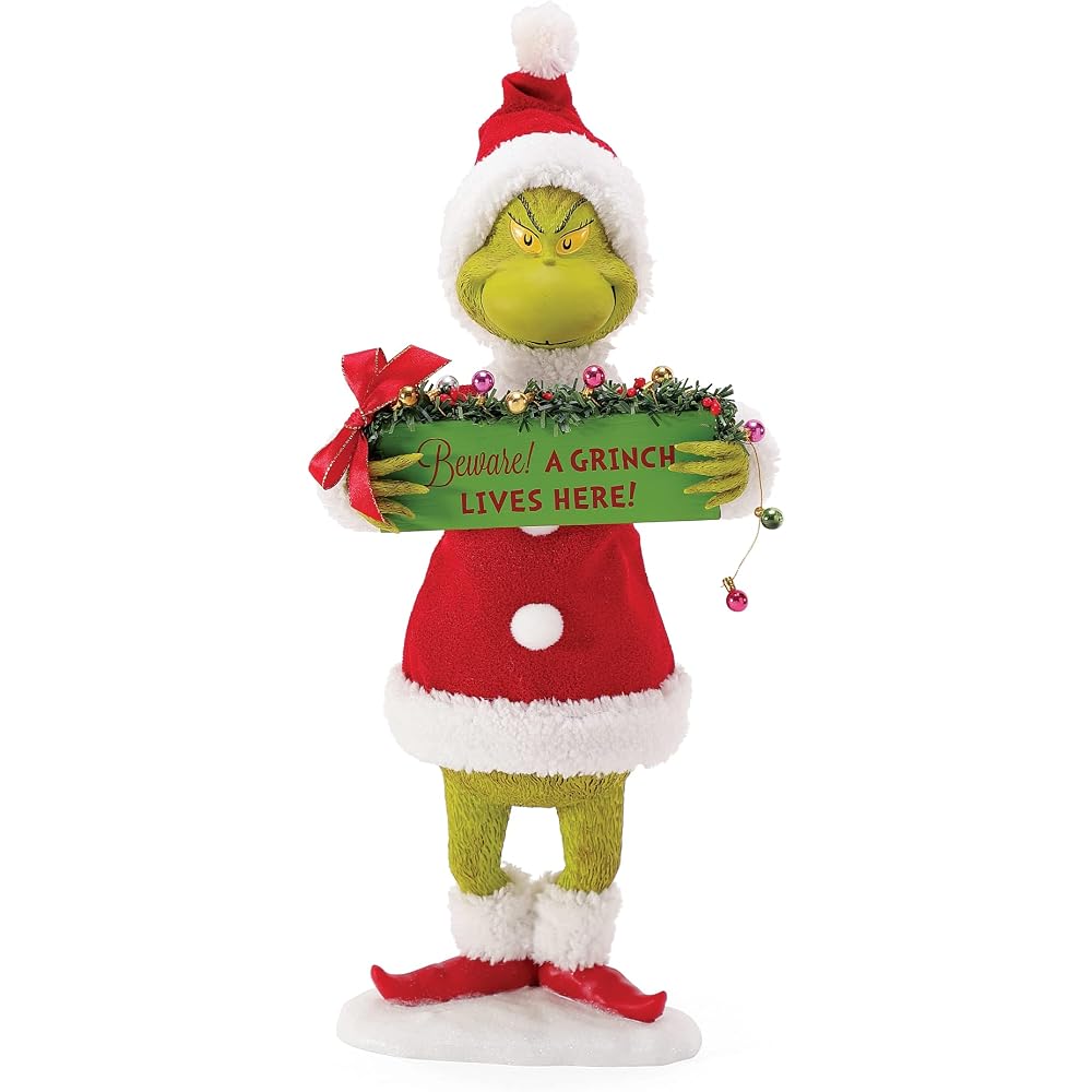 $10/mo - Finance Department 56 Dr. Seuss The Grinch by Possible Dream ...