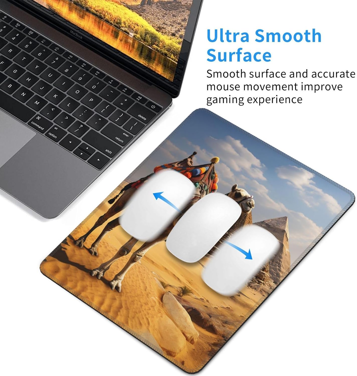 Mouse Pad with Non-Slip Rubber Base 10 x 12 inch Mouse Mat with ...