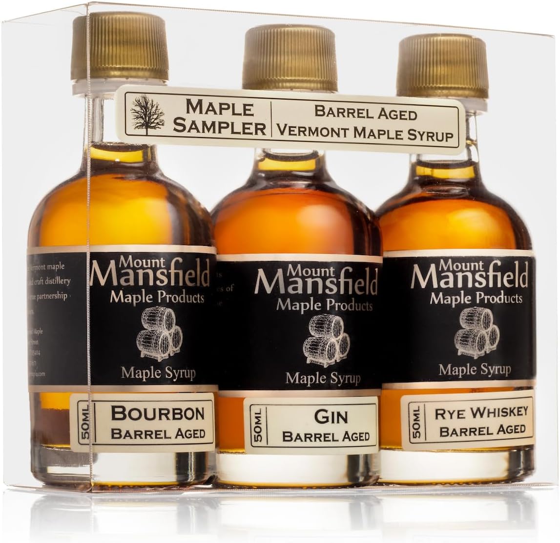 Amazon.com: Crown Maple Bourbon Barrel Aged Organic Maple Syrup, 25 Fl ...