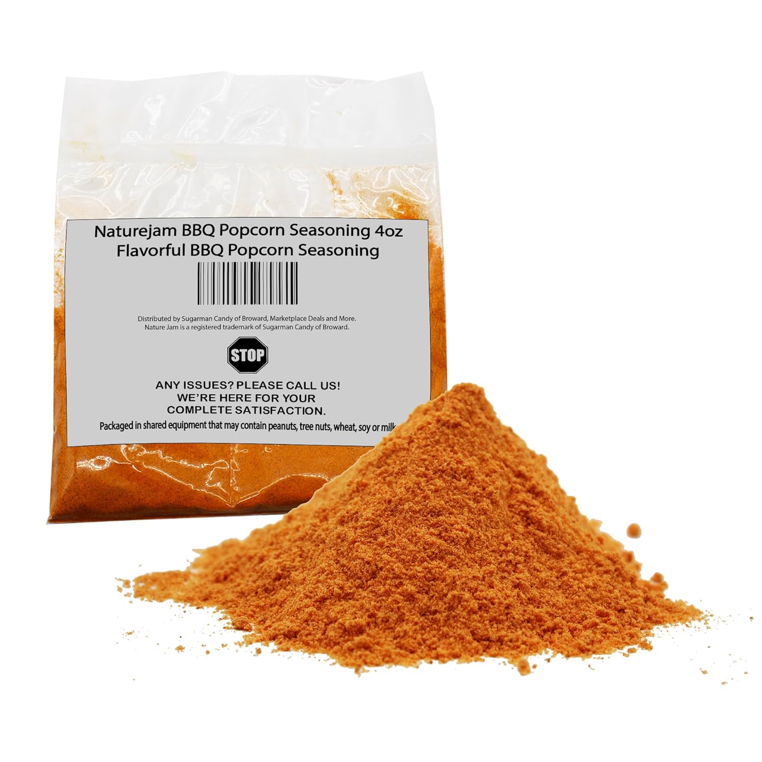 Amazon.com : Naturejam BBQ Popcorn Seasoning 4oz - Flavorful BBQ ...