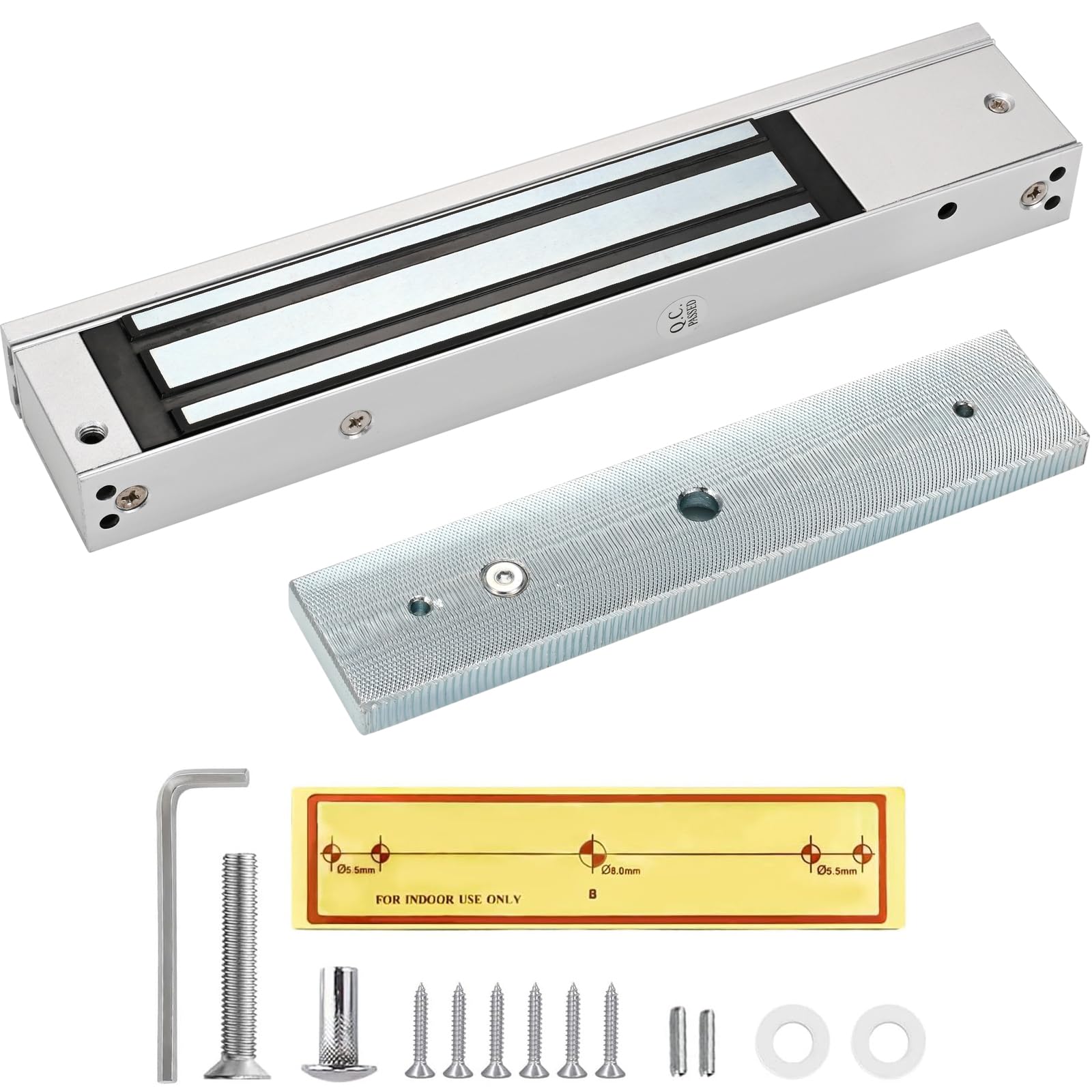 Amazon.com: Mag Lock 280KG / 600 LBS of Magnetic Holdings Force ...