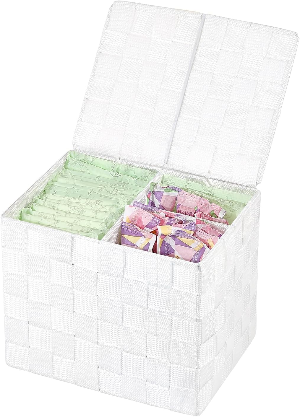 Amazon.com: The Flow Box Co. Feminine Care Product Organizer Tampon ...