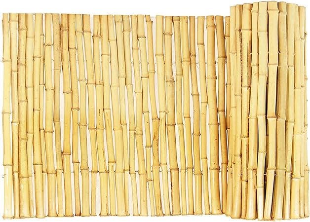 Amazon.com : Backyard X-Scapes Natural Bamboo Fencing Decorative Rolled ...