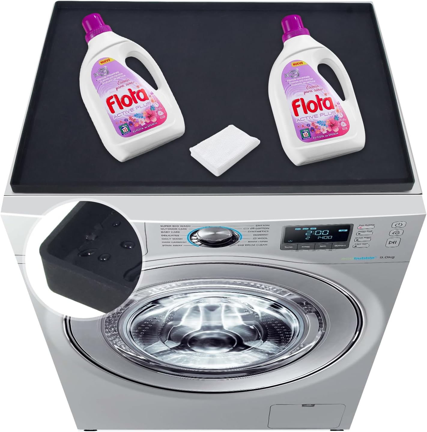 Amazon.com: Washer and dryer top protection mat Rubber Mat, Waterproof ...