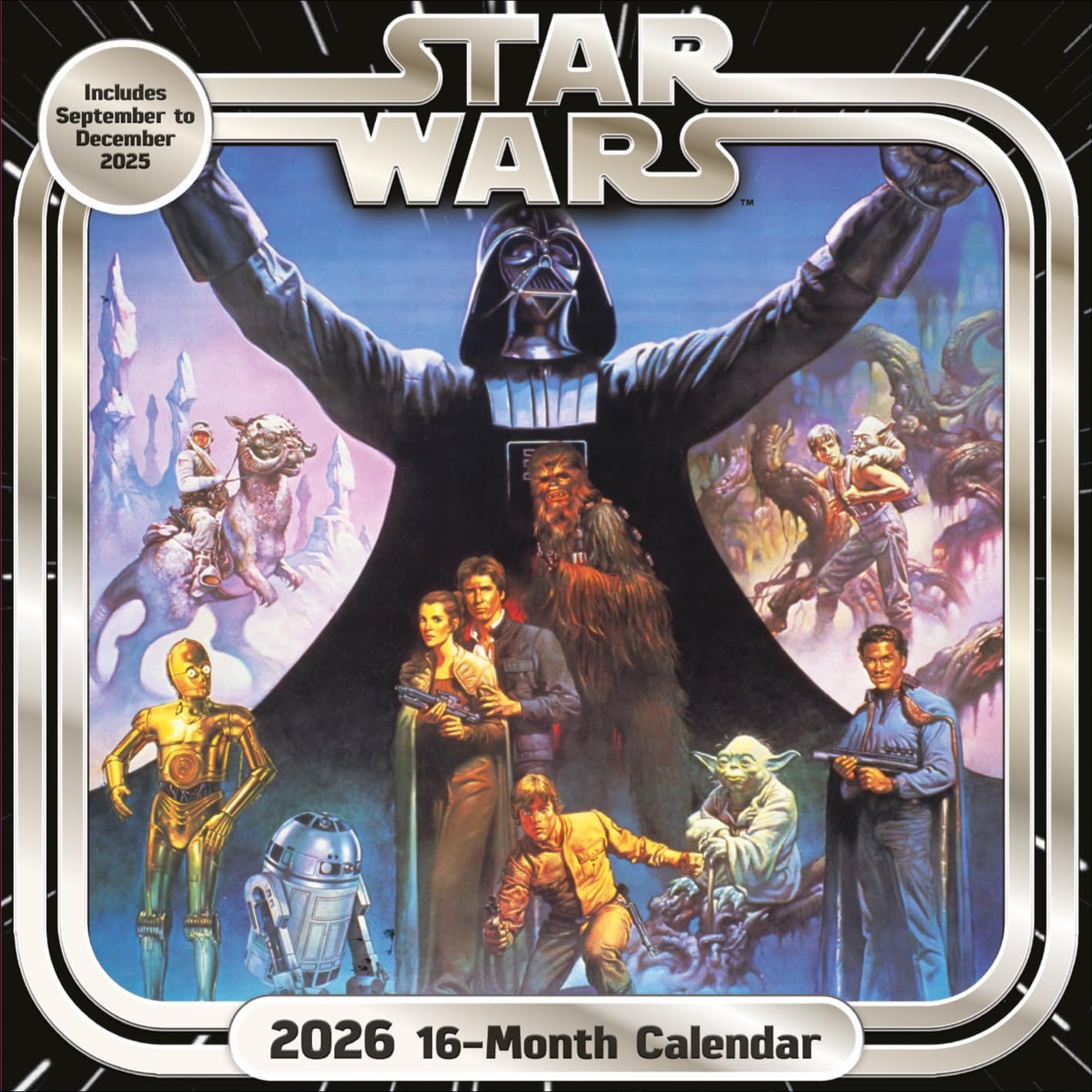 Amazon.com: Pyramid - Star Wars 2026 - Brochure Calendar 30 x 30 cm ...