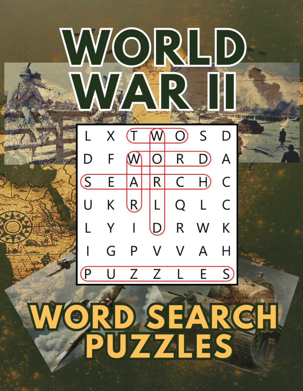 Amazon.com: World War II Word Search Puzzles: 70 Unique and Educational ...