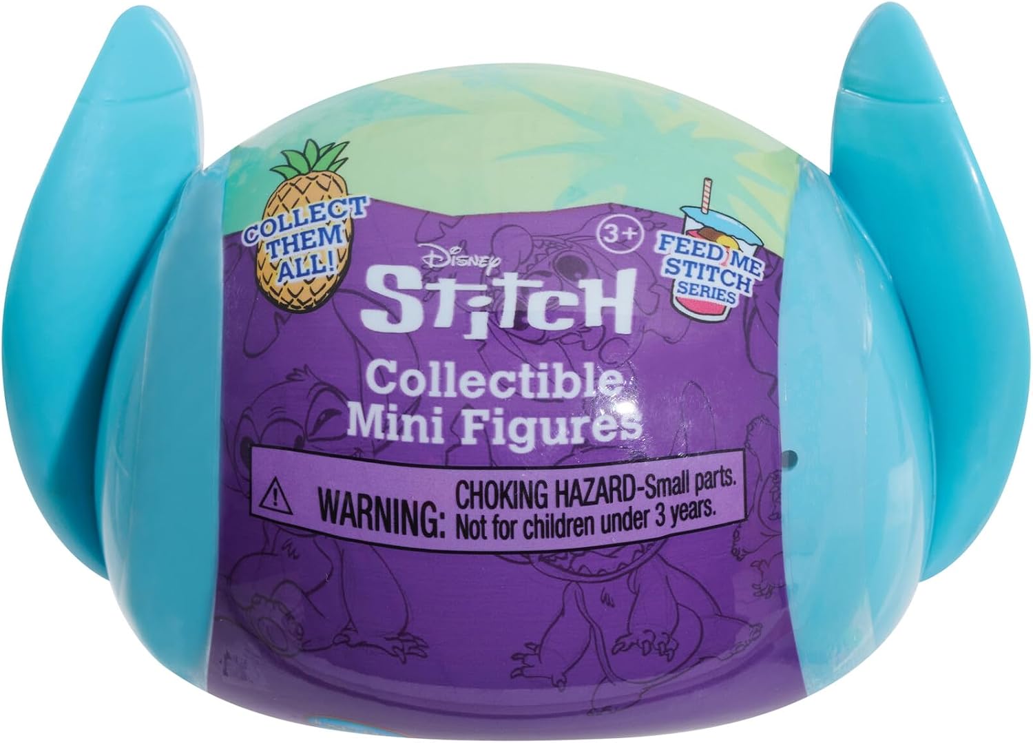 Disney Stitch Feed Me Series Capsule Mini Figures SINGLE : Amazon.co.uk ...