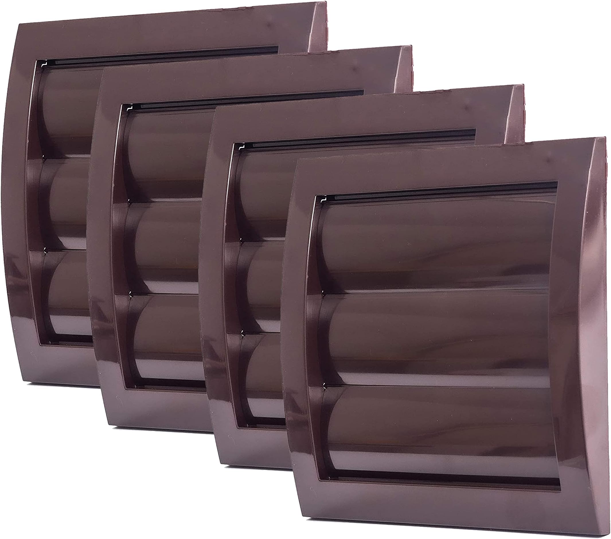 Amazon.com: Vent Systems 4'' Inch Brown Air Vent Cover, Pack of 4 ...