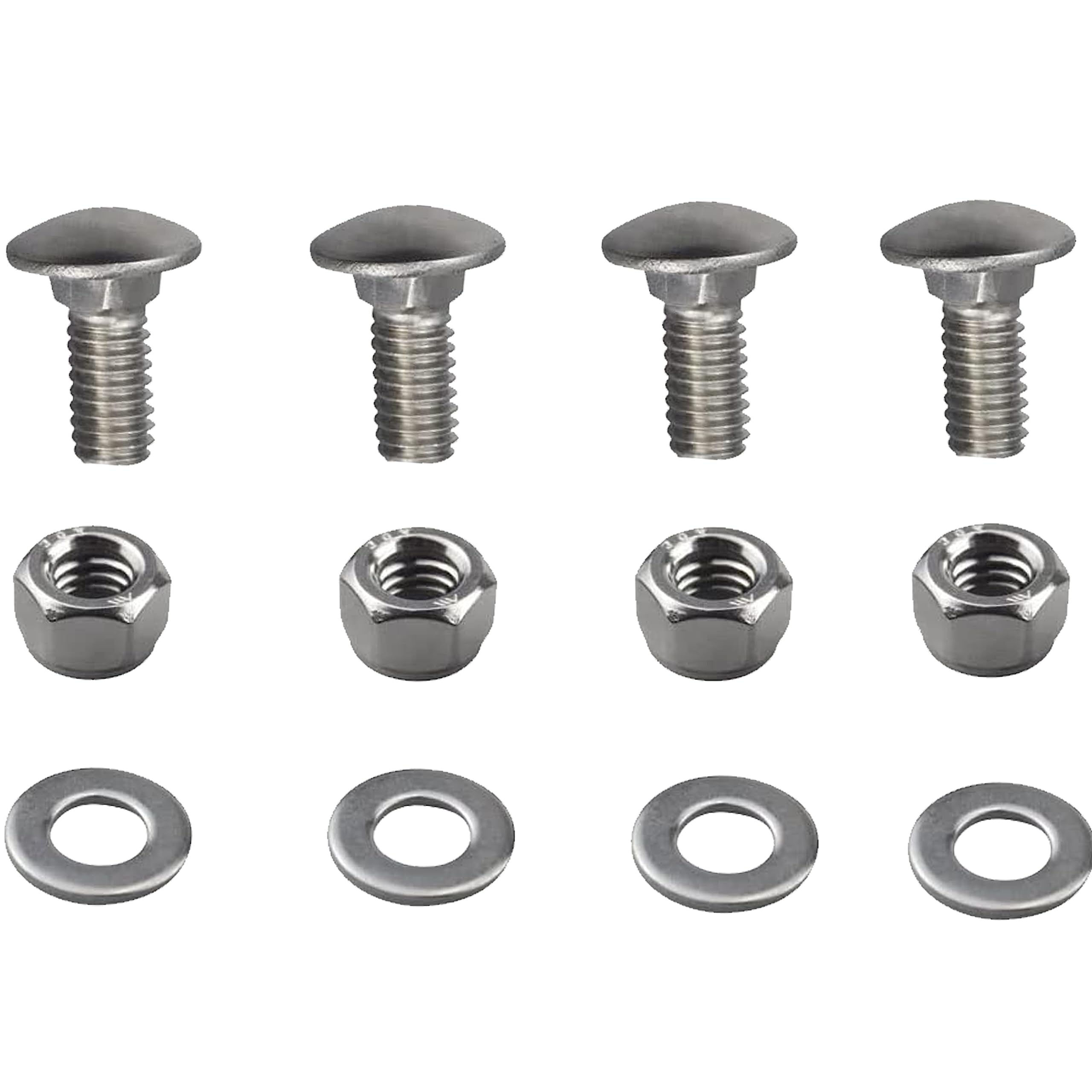 And Nuts 8-Piece Stainless Steel Bolt & Nut Kit For MTD Snowblower ...