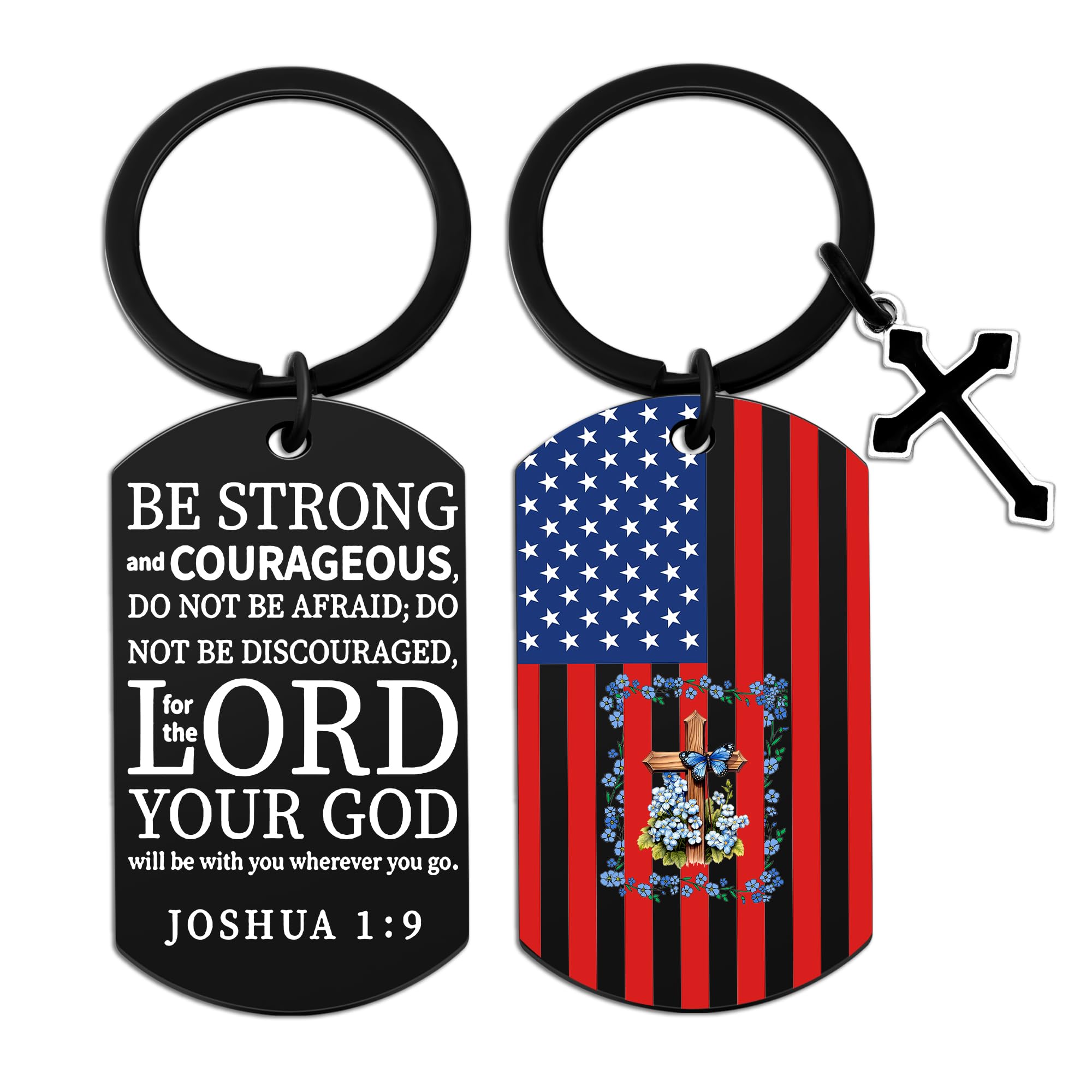 Amazon.com: isiyu Christian Keychain Gifts for Men Dad Son Brother ...