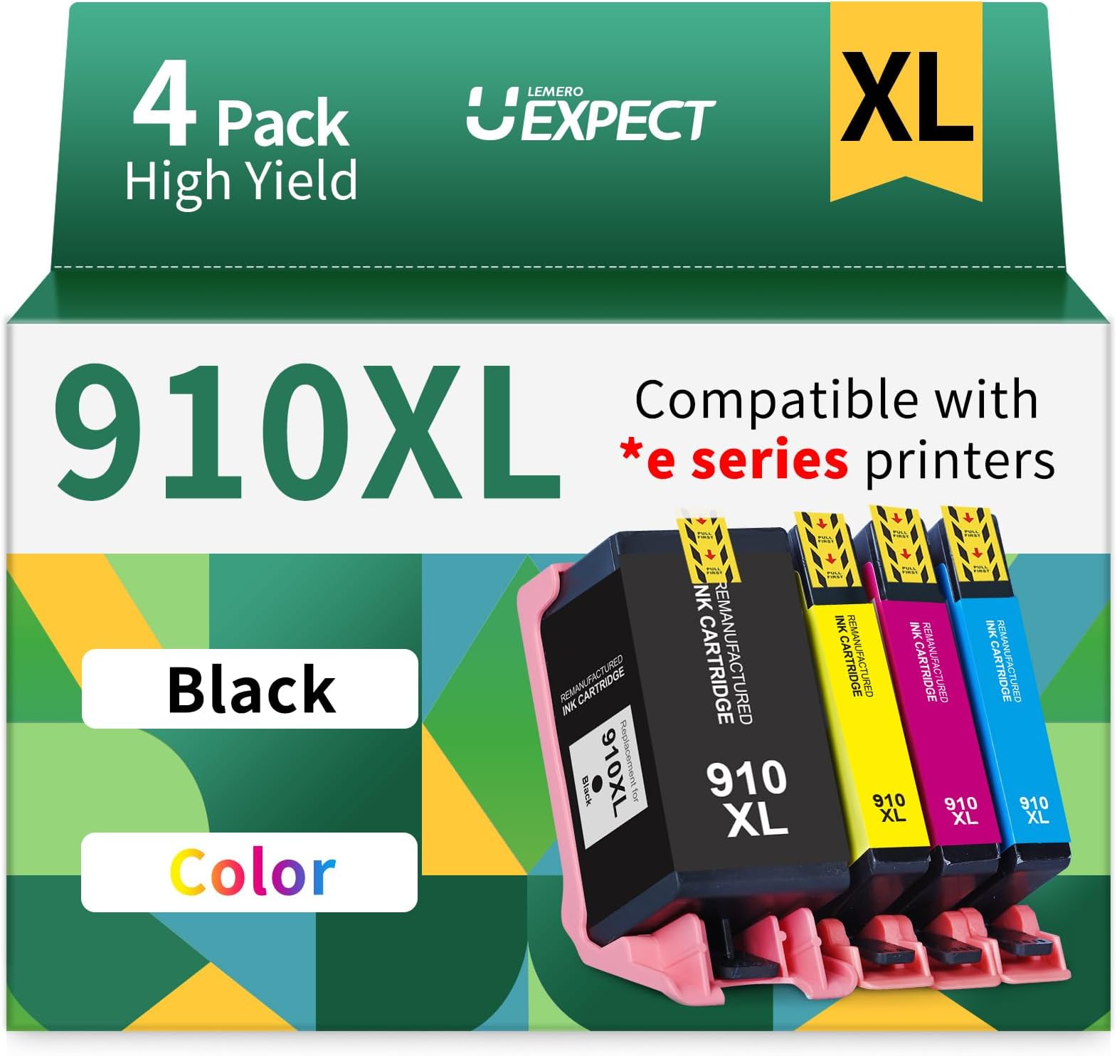Amazon.com: Cartlee Compatible Ink Cartridges Replacement for HP 910 XL ...