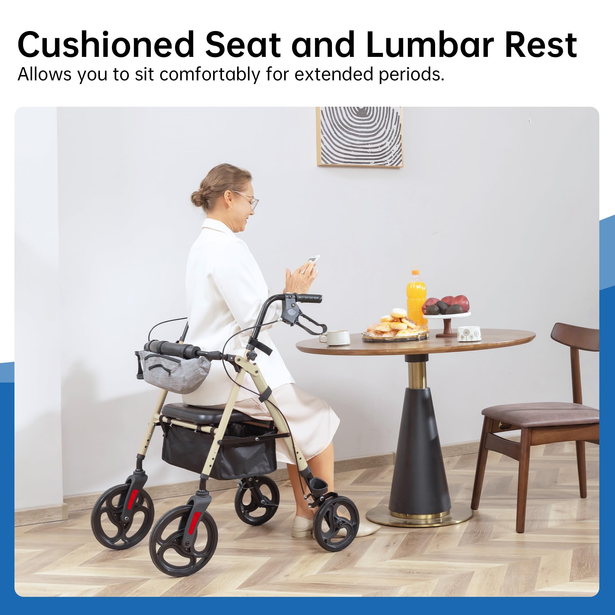 Snapklik.com : RESTISLAND Rollator Walker